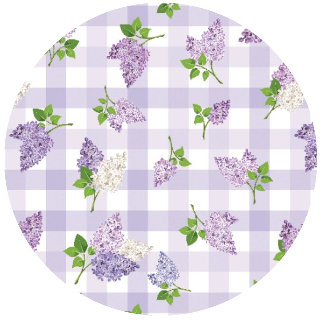 Gingham Lilac – Coco & Pud
